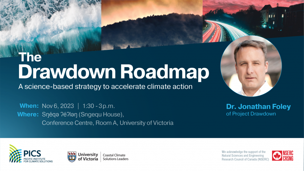 Jonathan Foley: The Drawdown Roadmap | Pacific Institute for Climate ...